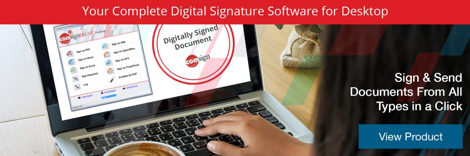 Digital Signature and eSignature software solutions