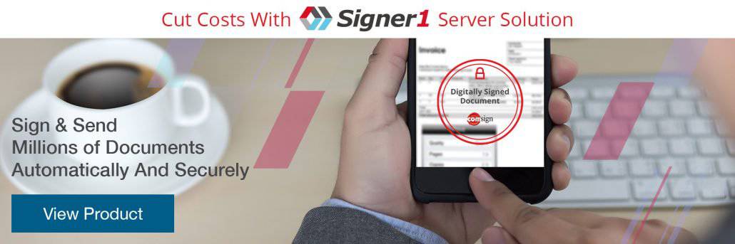 Digital Signature and eSignature software solutions
