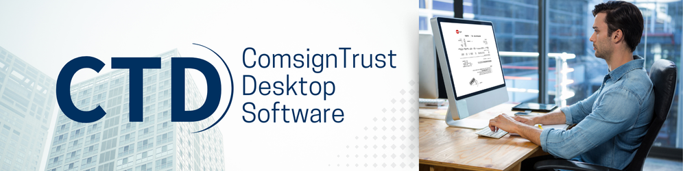 CTD - Digital Signature and eSignature software solutions - Comsigntrust